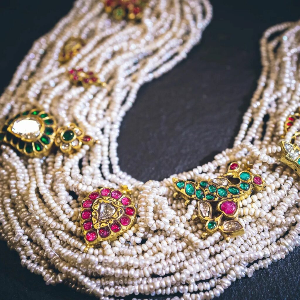 Pure Pearl Necklaces ~ Arnav Jewellery - VintageAlmirah